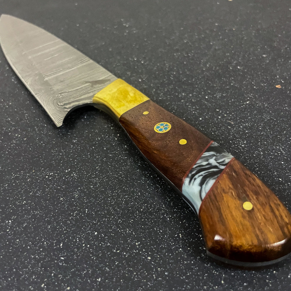 Cuchillo de Cocina Damasco 32cm "Colico" | Rauka