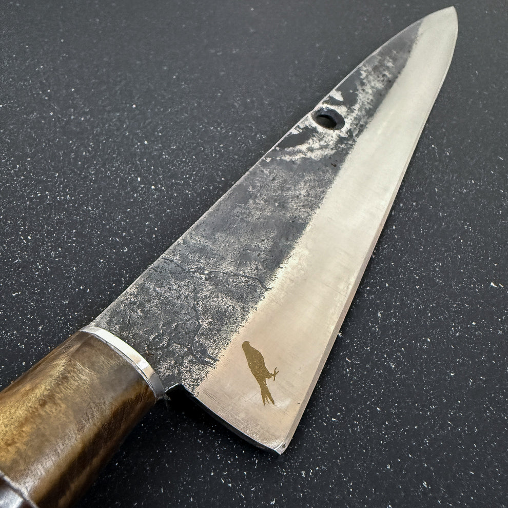 Cuchillo Parrillero Artesanal “Futaleufú“ | Rauka | Artesanía Premium