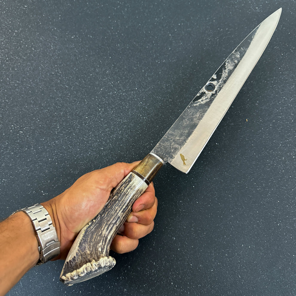 Cuchillo Parrillero Artesanal “Futaleufú“ | Rauka | Artesanía Premium