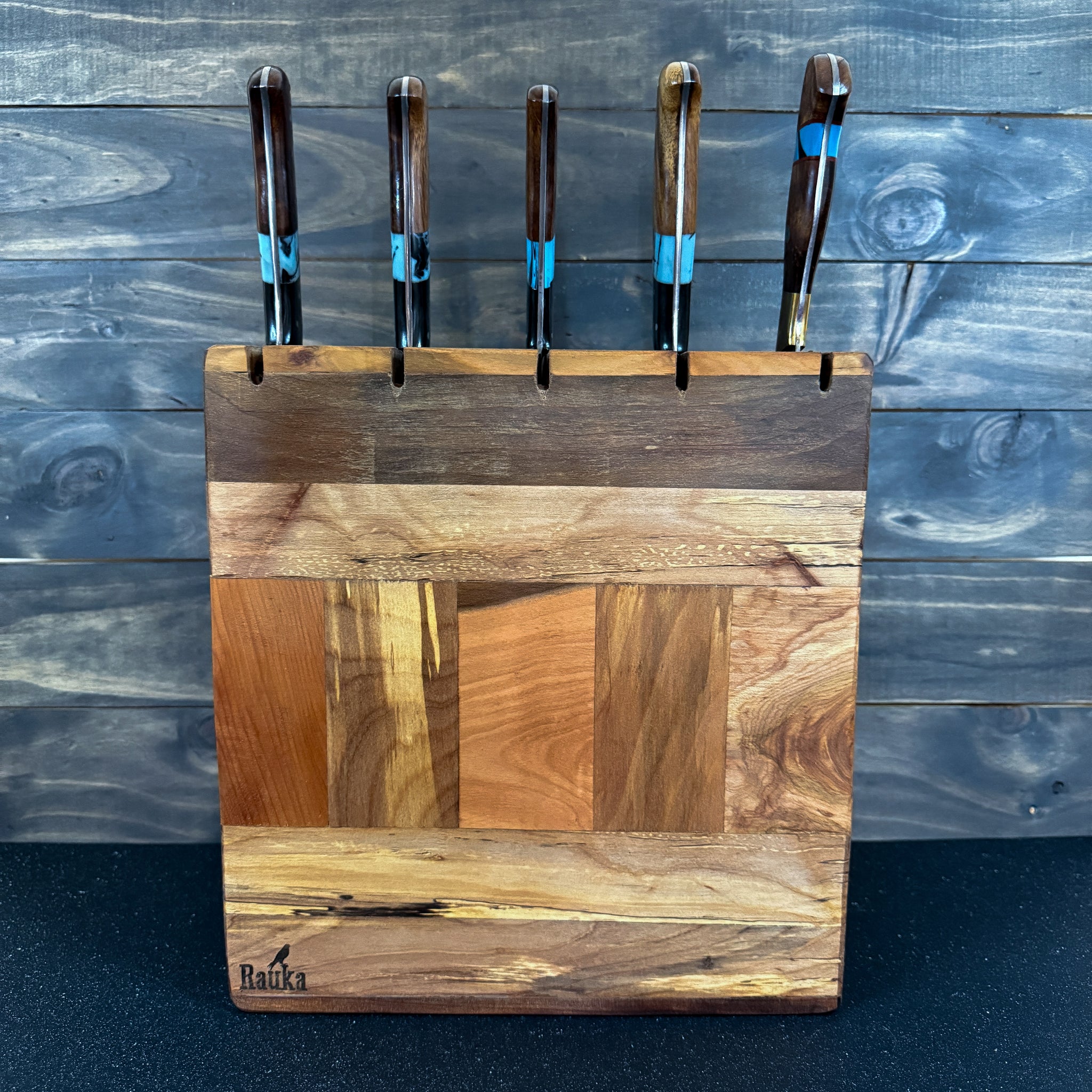 Porta Cuchillos de Mesa │ Rauka │ Artesanías Premium